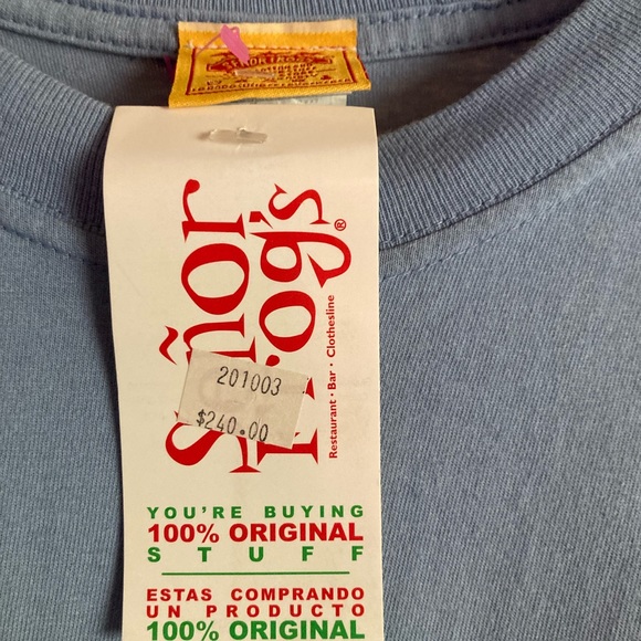 Senor Frogs | Shirts | Nos Official Puff Print Senor Frogs 0 Original ...